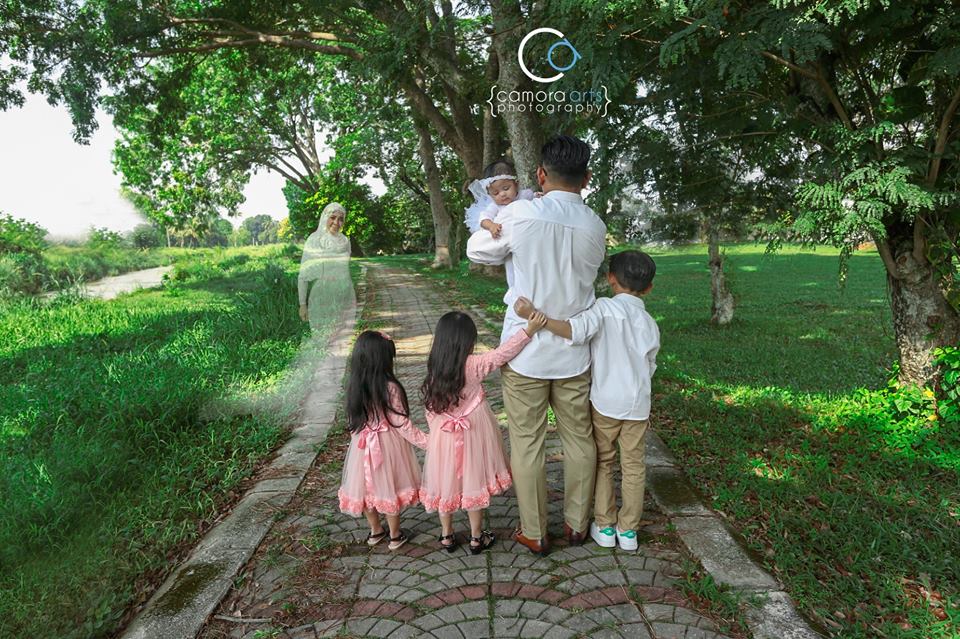 "Mommy Ada Kat Syurga," Hasrat Bergambar Dengan Anak Bongsu Tertunai ...