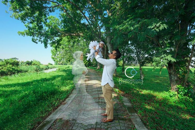 "Mommy Ada Kat Syurga," Hasrat Bergambar Dengan Anak Bongsu Tertunai ...