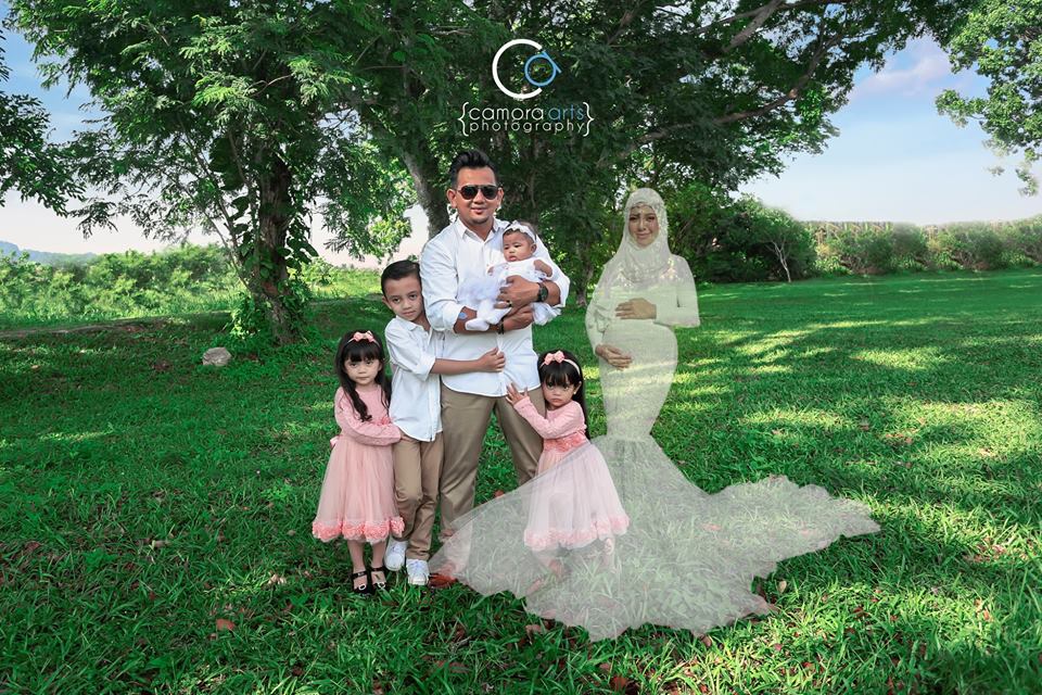 "Mommy Ada Kat Syurga," Hasrat Bergambar Dengan Anak Bongsu Tertunai ...