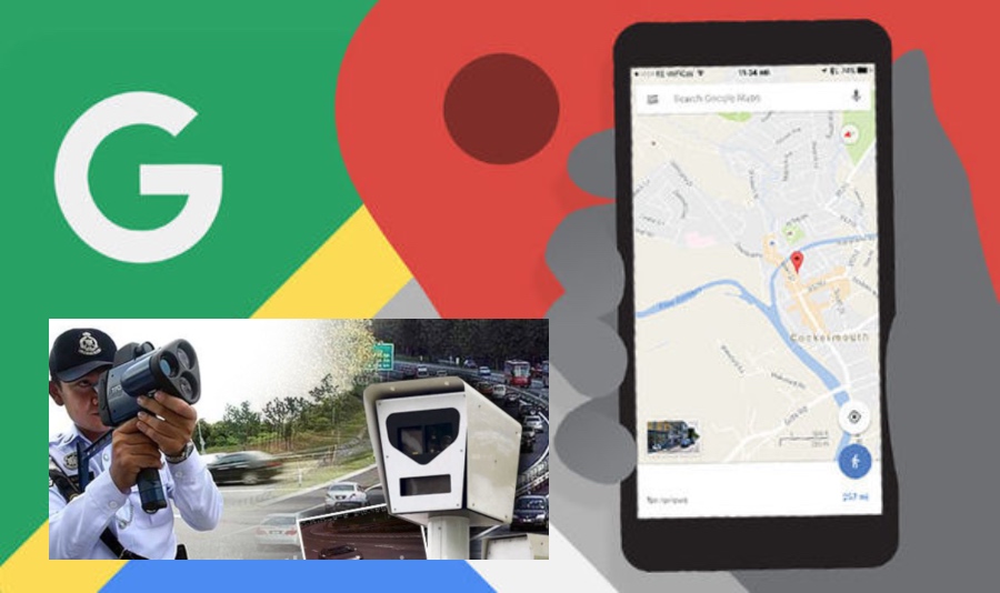 Google Maps Kini Boleh Mengesan Kamera Perangkap Kelajuan