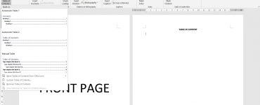 Ini Teknik Mudah Buat ''Page Number'', ''List Of Table'' Dan ''Table ...