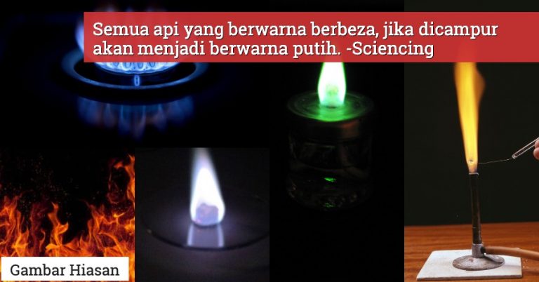 Kenapa Ada Api Warna Biru, Merah Dan Putih? Ini Sebabnya