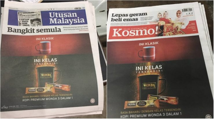 "Selamat Kembali," Utusan Malaysia Dan Kosmo Kembali Dijual Di Pasaran ...