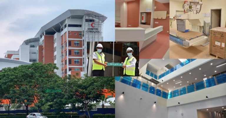 Hospital Cyberjaya 66 Peratus Siap, Dijangka Beroperasi Jun 2021