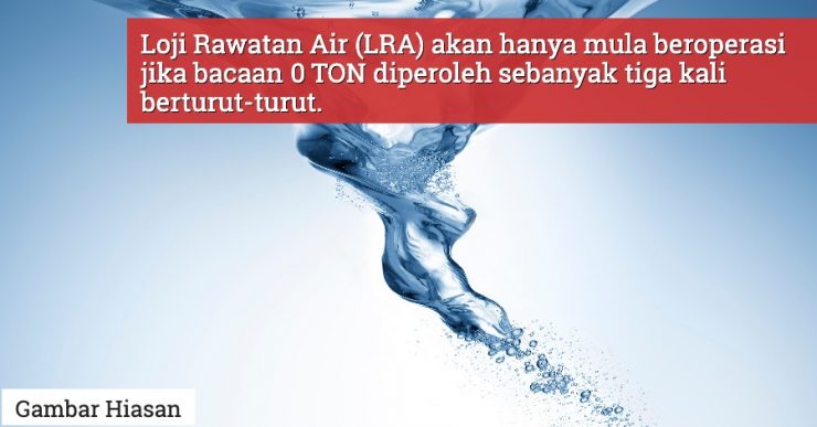 Pengguna Akan Menerima Bekalan Air Paling Kurang Dalam Tempoh 4 Hari Apabila Loji Rawatan Air ...