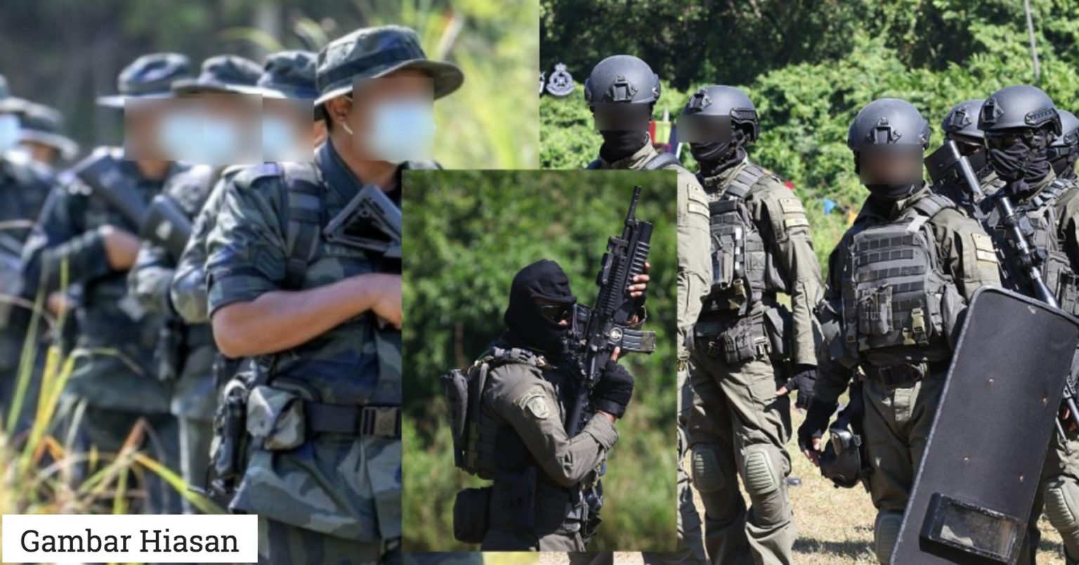 PGA Kerah Unit Berkuda, Udara, Perisai & Dibantu Komando 69 Gempur ...