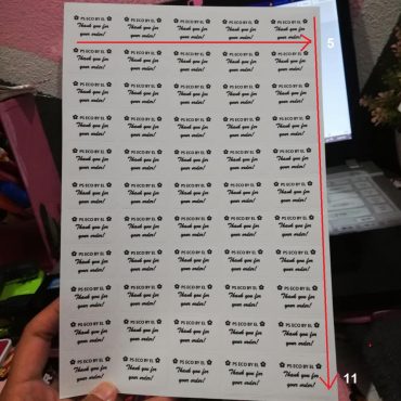 Wanita Ini Ajar Cara Buat 'Custom Sticker Label', Hanya Bermodalkan RM2.10