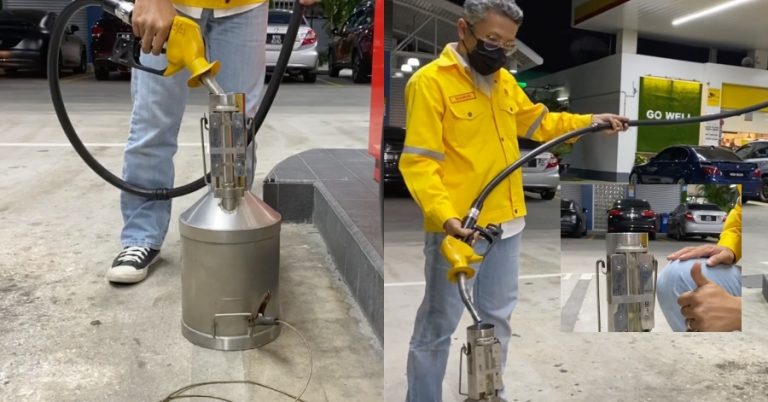 (Video) Betul Ke Kalau Isi Terbalik Dapat Minyak Ekstra? Pakcik Shell ...