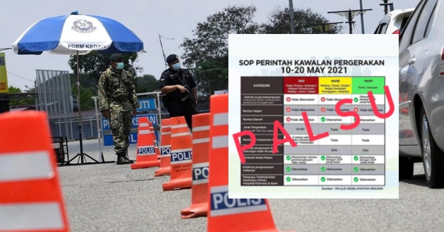 Tular Selangor Akan Dikenakan PKP Pada 4 Atau 5 Mei & Poster SOP PKP 10 ...