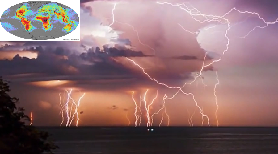 40 Kilat ‘Menyerang’ Dunia Bagi Setiap Saat, Ini Antara Kawasan Yang ...