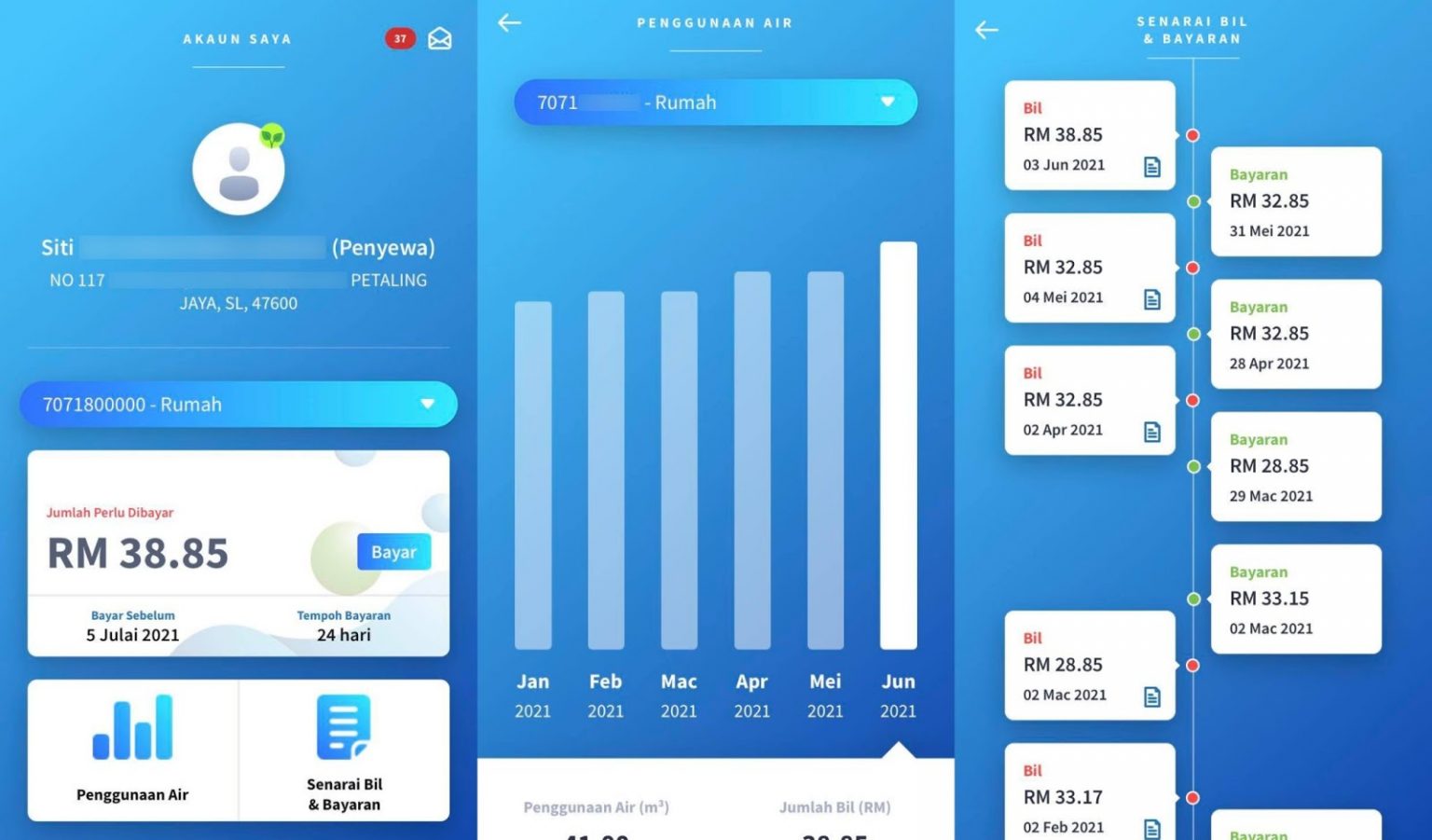 Ini Langkah Mudah Daftar e-Bil Air Selangor Sebelum 1 Julai Ini