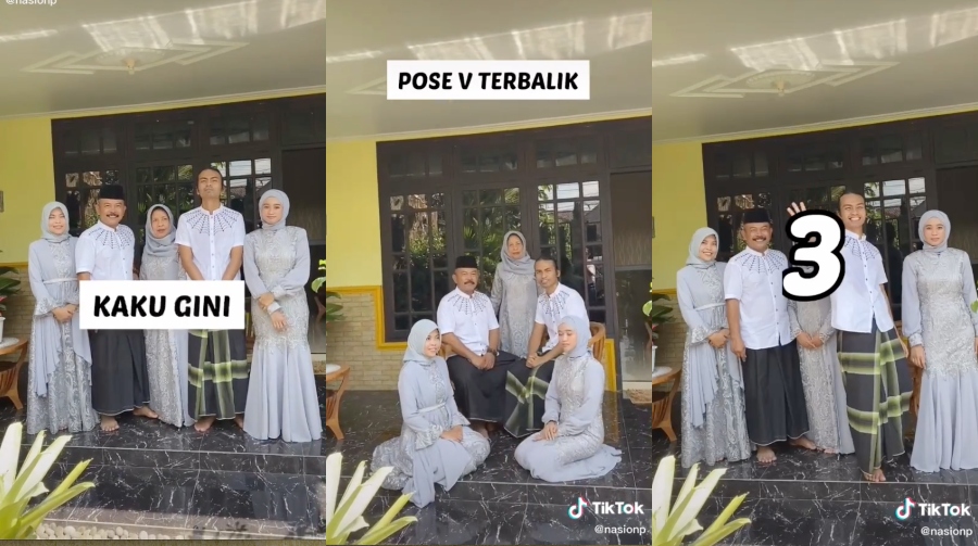 (Video) Ini 3 Cara 'Pose' Kreatif OOTD Dengan Keluarga Bila Tiba Hari Raya