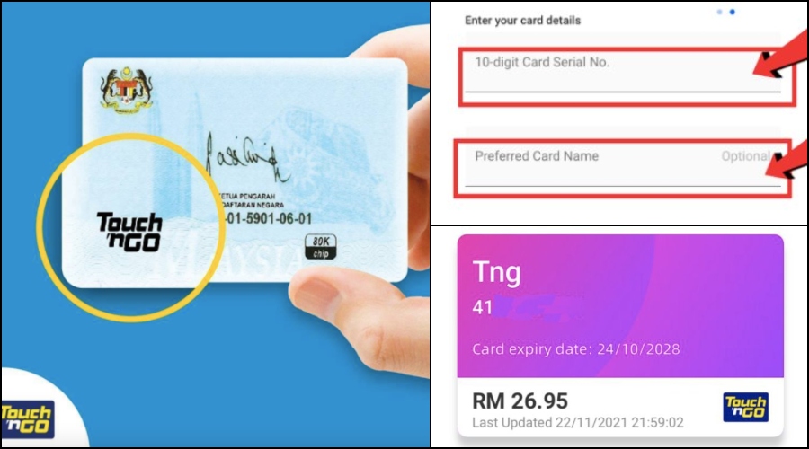 Guna IC Jadi Kad Touch 'n Go, Ini Cara Mudah 'Check' Baki 'Online ...