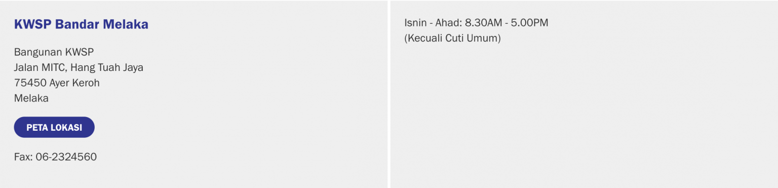 Ini Senarai Lokasi Kios & Kios Pihak Ketiga KWSP, Boleh Kunjungi Untuk ...