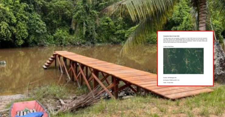 Projek Jeti Kayu RM50,000: JKR Sarawak Jelaskan Kenapa Kos Tinggi
