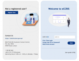 Senang Je, Ini Cara Mudah Nak Daftar CCRIS Secara Online