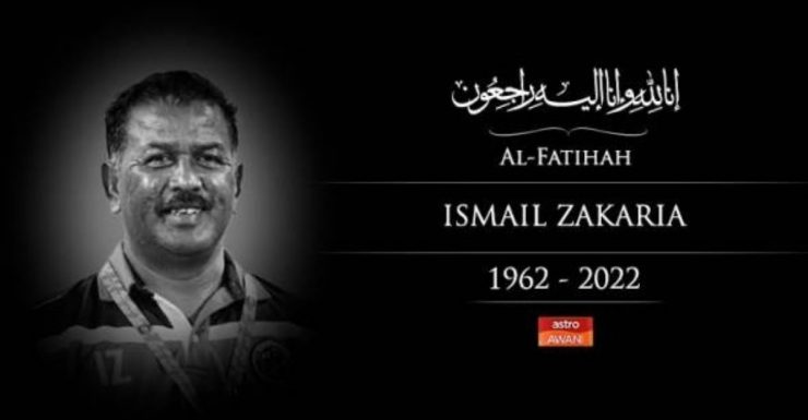 Bekas Jurulatih Bola Sepak, Ismail Zakaria Meninggal Dunia Akibat Serangan Jantung