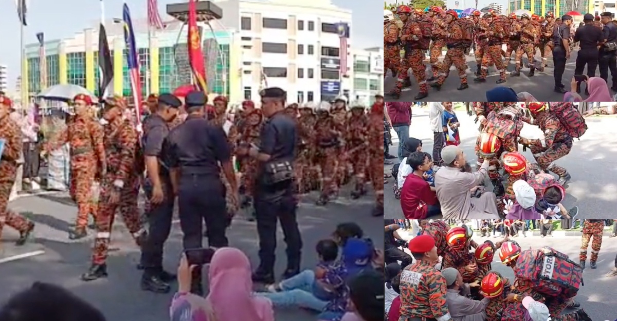 Penangan Ustaz Azhar Idrus, Abang Bomba Tengah Berarak Merdeka Serbu ...