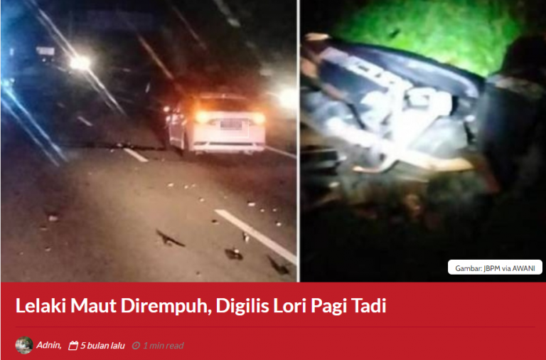 Lori Simen Terhumban Ke Dalam Gaung, Tiga Maut