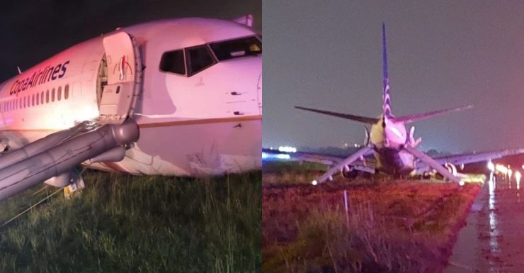Pesawat Terbabas Dari Landasan, Dipercayai Kerana Hujan Lebat