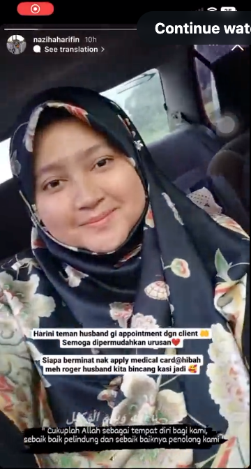 “Cukuplah Allah Sebagai Tempat Diri Bagi Kami..." Nazihah Sempat Kongsi Detik Terakhir Bersama ...