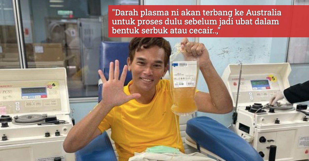 "Memang Warna Darah Ni Tak Merah," Azhan Rani Teruja Derma Darah Plasma Kali Ke-50
