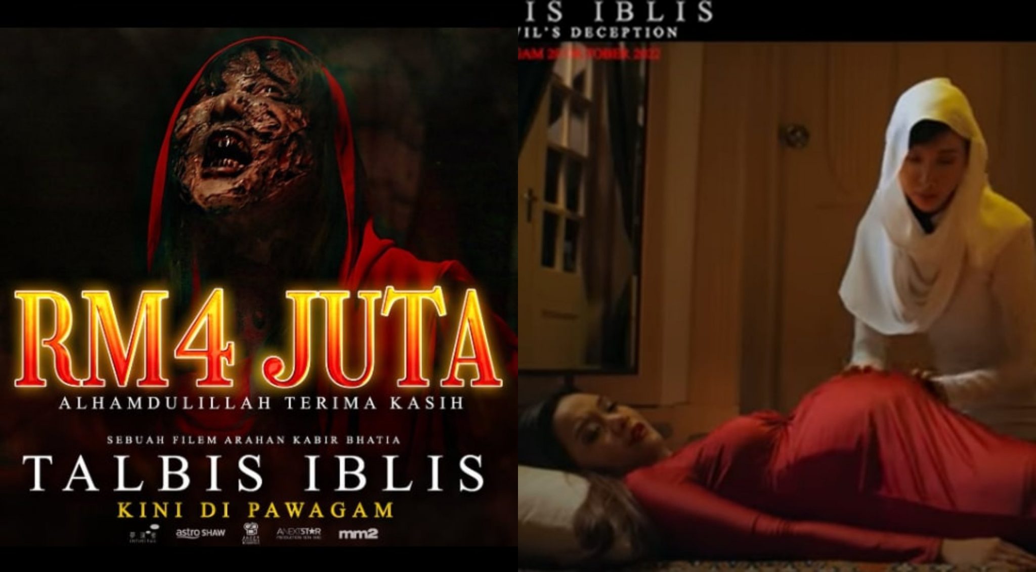Talbis Iblis Raih RM4 Juta Lepas Tiga Minggu Ditayangkan