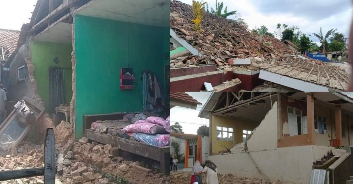 Lebih 50 Orang Dilapor Terkorban, Ratusan Cedera Dalam Kejadian Gempa Bumi Di Jawa Barat