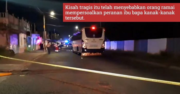 Budak Dilapor Maut, Jenguk Kepala Keluar Tingkap Bas & Terlanggar Tiang ...