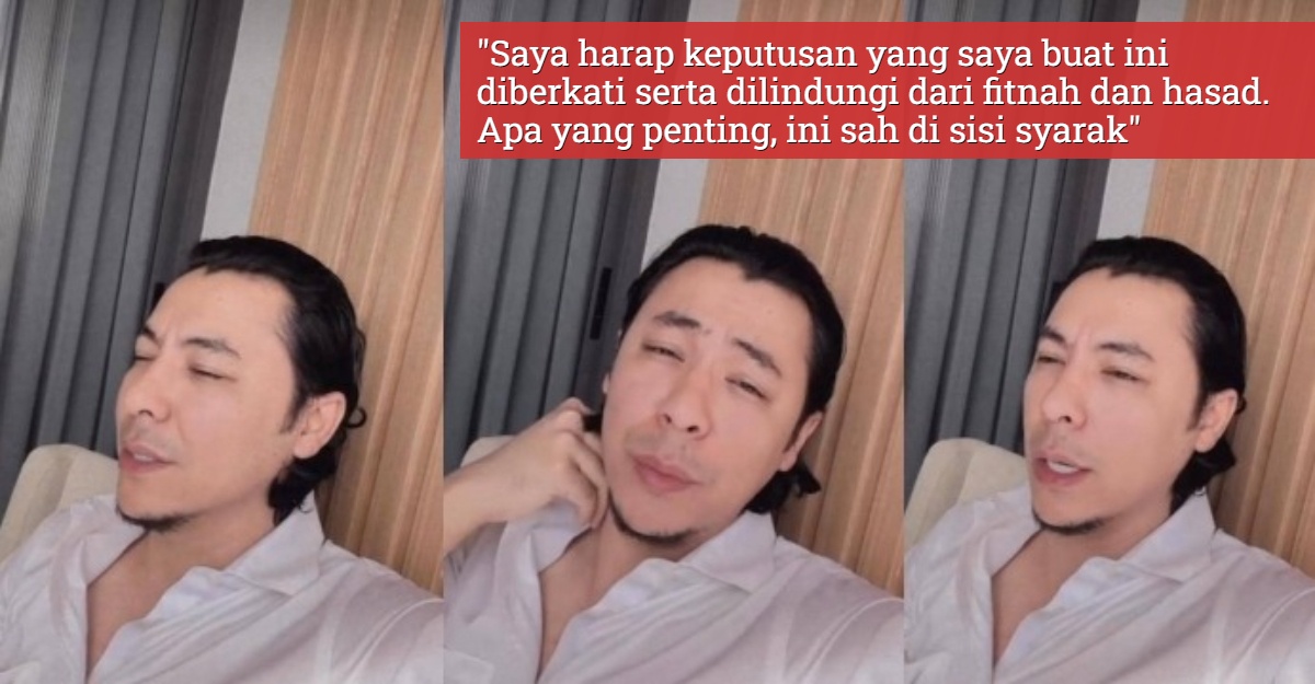 Syamsul Yusof Kongsi Berita Gembira, Sah Bernikah Dengan Ira Kazar Di Thailand