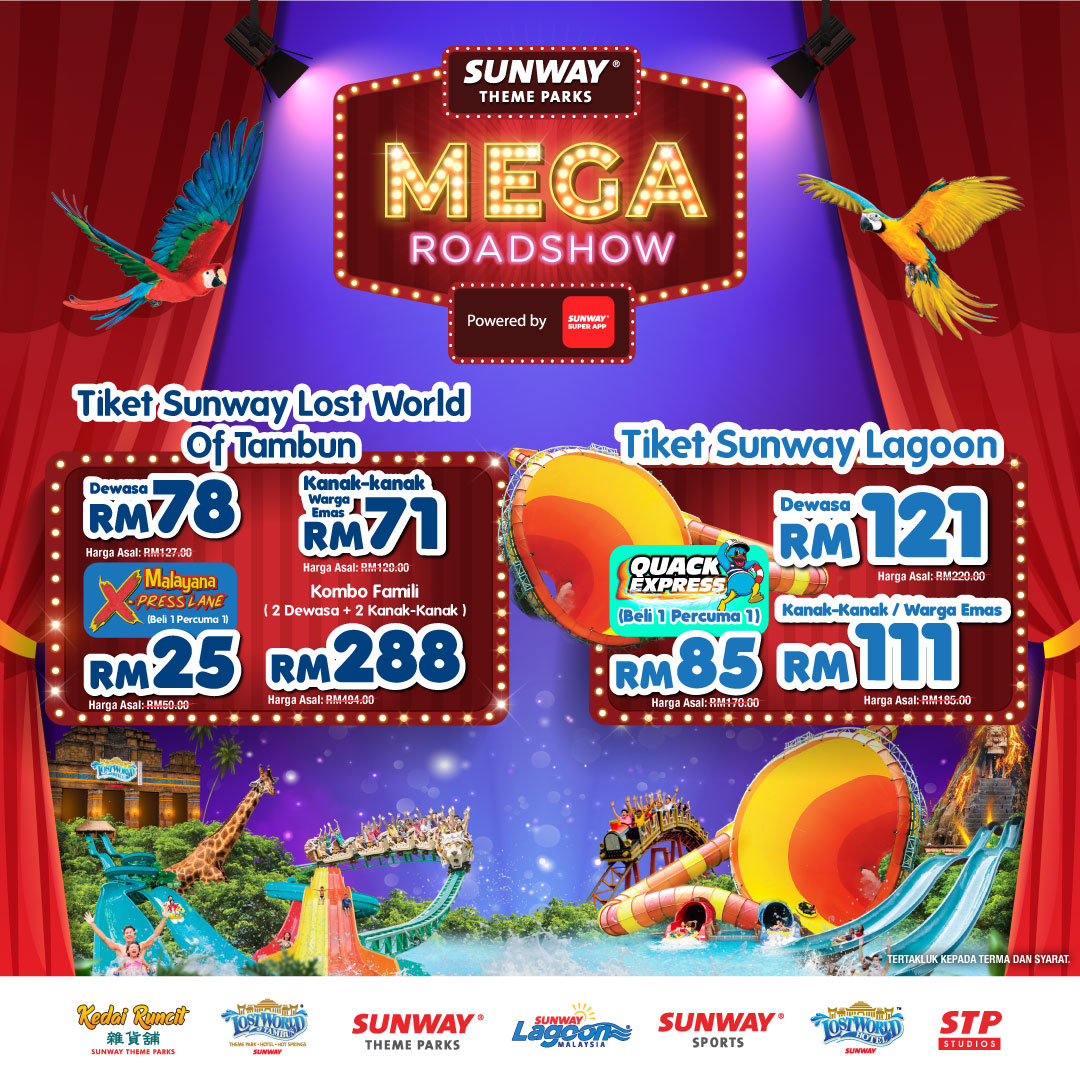 Sunway Melancarkan Aplikasi "Super App" Pertama Di Malaysia Di Sunway Theme Parks Mega Roadshow