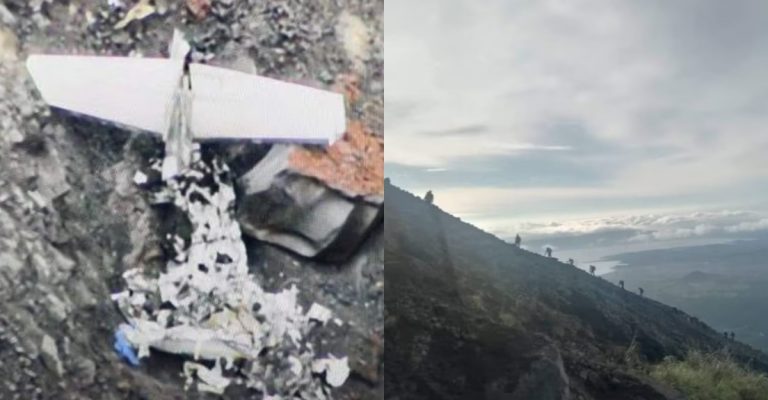 Filipina: Empat Mayat Ditemukan Di Lokasi Pesawat Ringan Terhempas Berhampiran Gunung Berapi