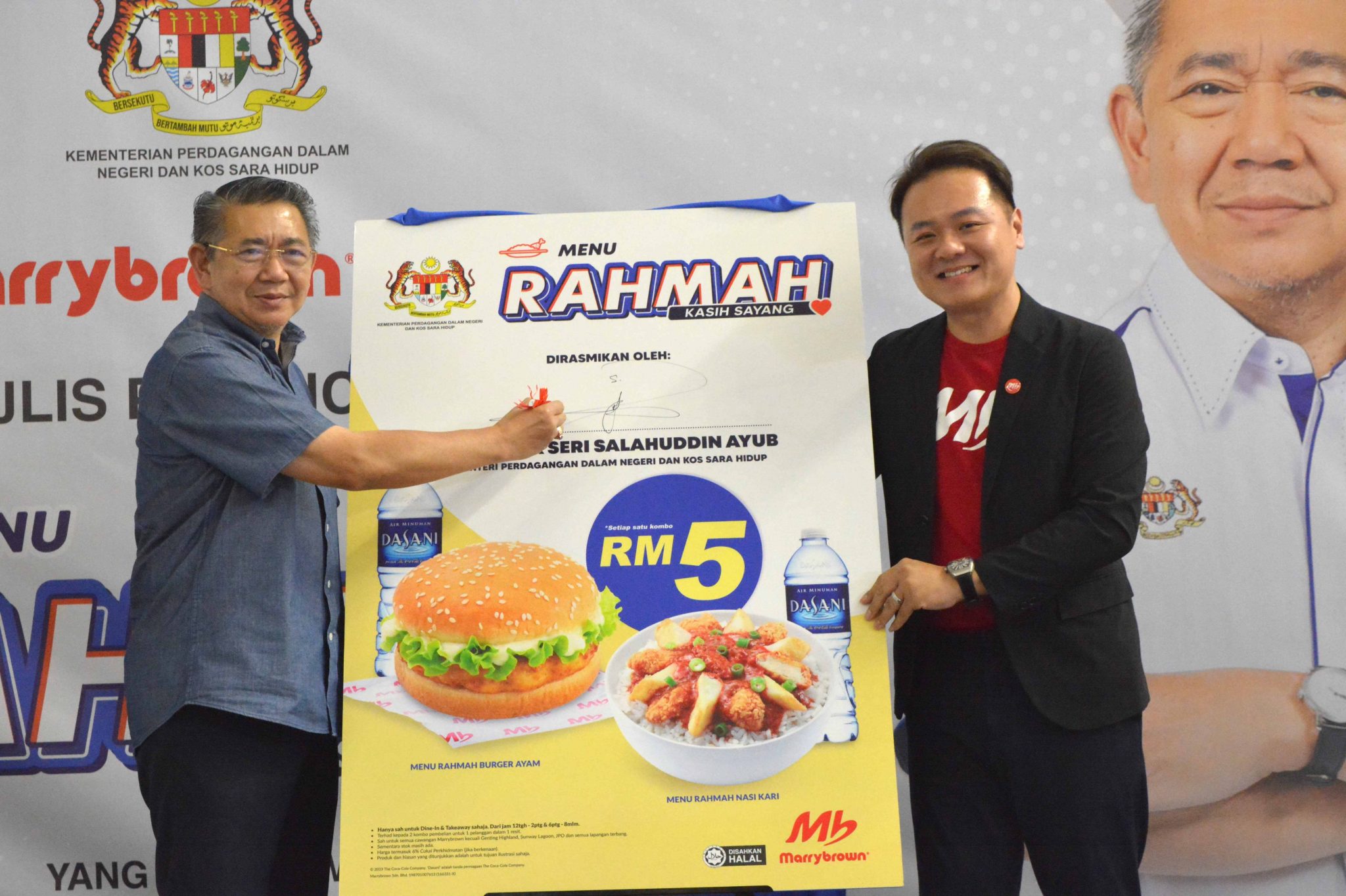 Marrybrown Menyertai Inisiatif Menu Rahmah Dengan Menyediakan "Sesuatu ...