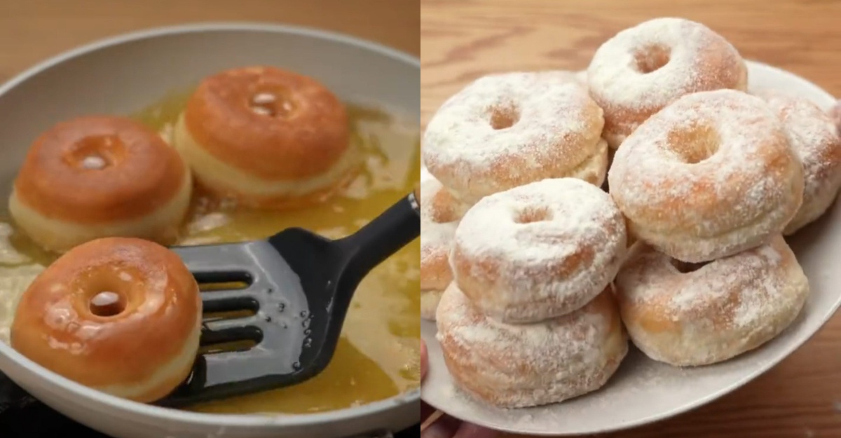 Resepi Donut Susu Viral Khairul Aming Buat Ramai Terliur