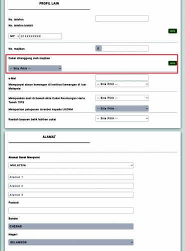 Cara Nak Isi E-Filing