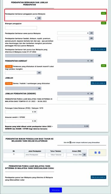 Cara Nak Isi E-Filing