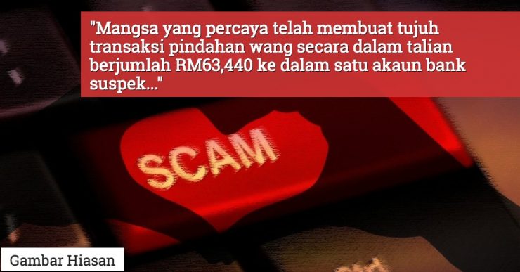 Kakitangan IPT Rugi Setengah Juta Diperdaya 'Love Scam'