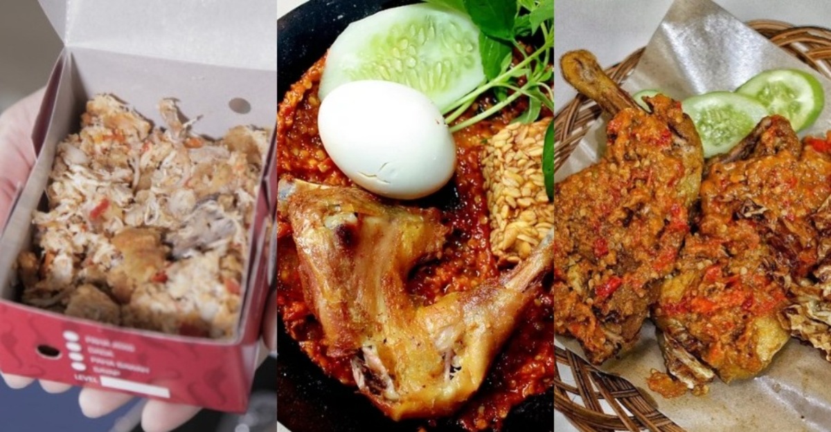 Sama Tapi Tak Serupa, Ini Beza Ayam Geprek, Ayam Penyet & Ayam Gepuk