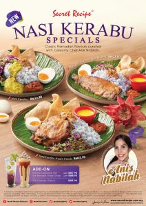 Secret Recipe Perkenalkan Melancarkan Menu Nasi Kerabu Ayam Percik ...