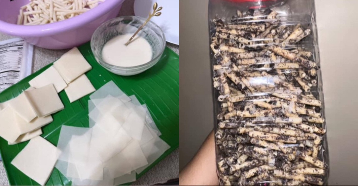 Guna Tiga Bahan Je, Akak Ni Kongsi Resepi Mudah Buat Popia Oreo