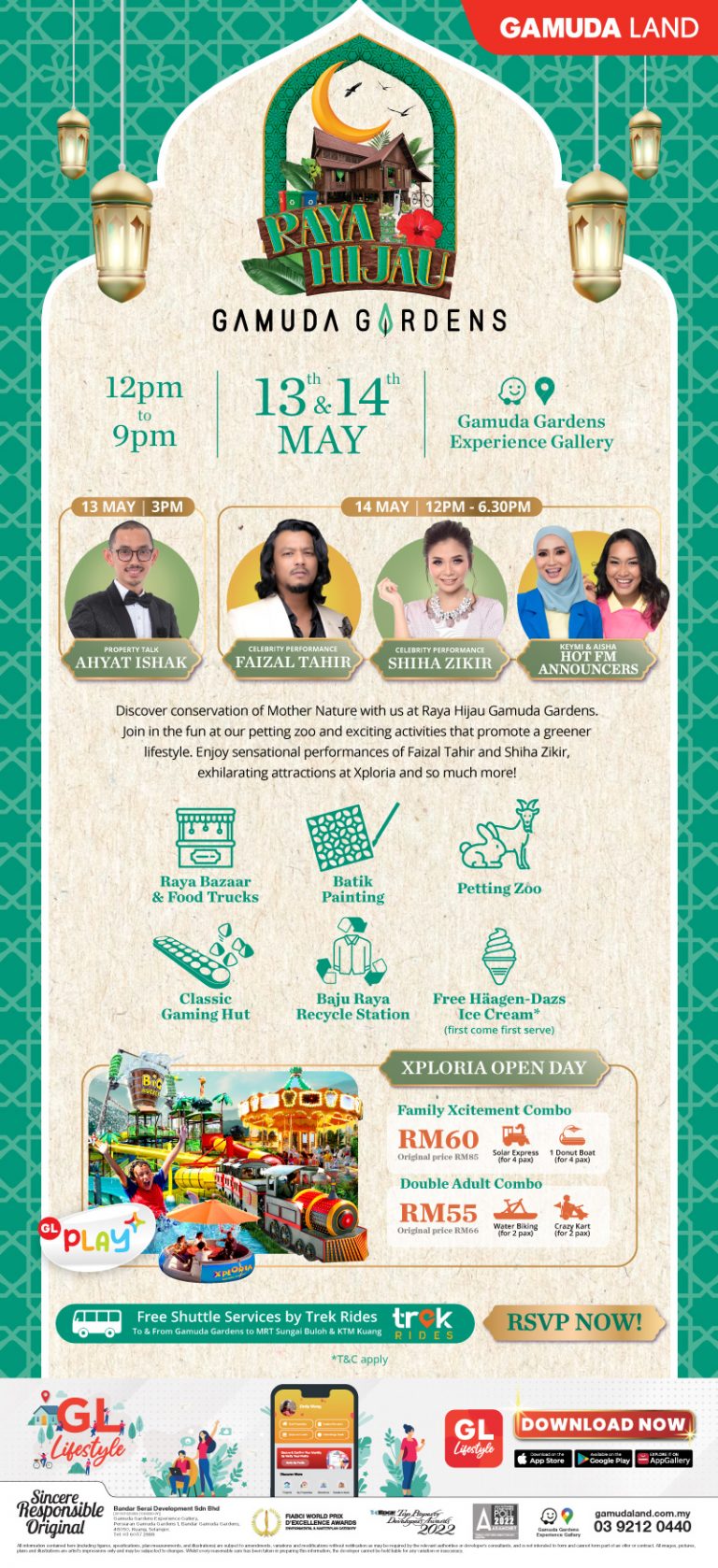 Patutlah Ramai Nak Pergi, Majlis Raya Ni Siap Ada Konsert Artis ...