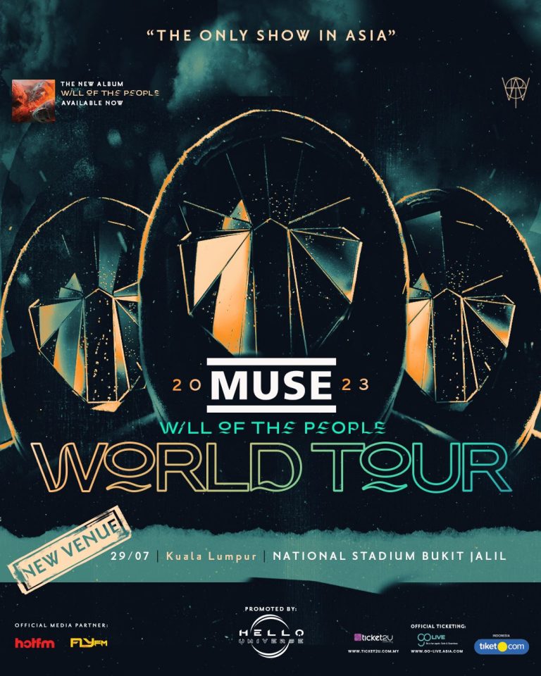 Lokasi Konsert Muse Ditukar Ke Stadium Nasional Bukit Jalil