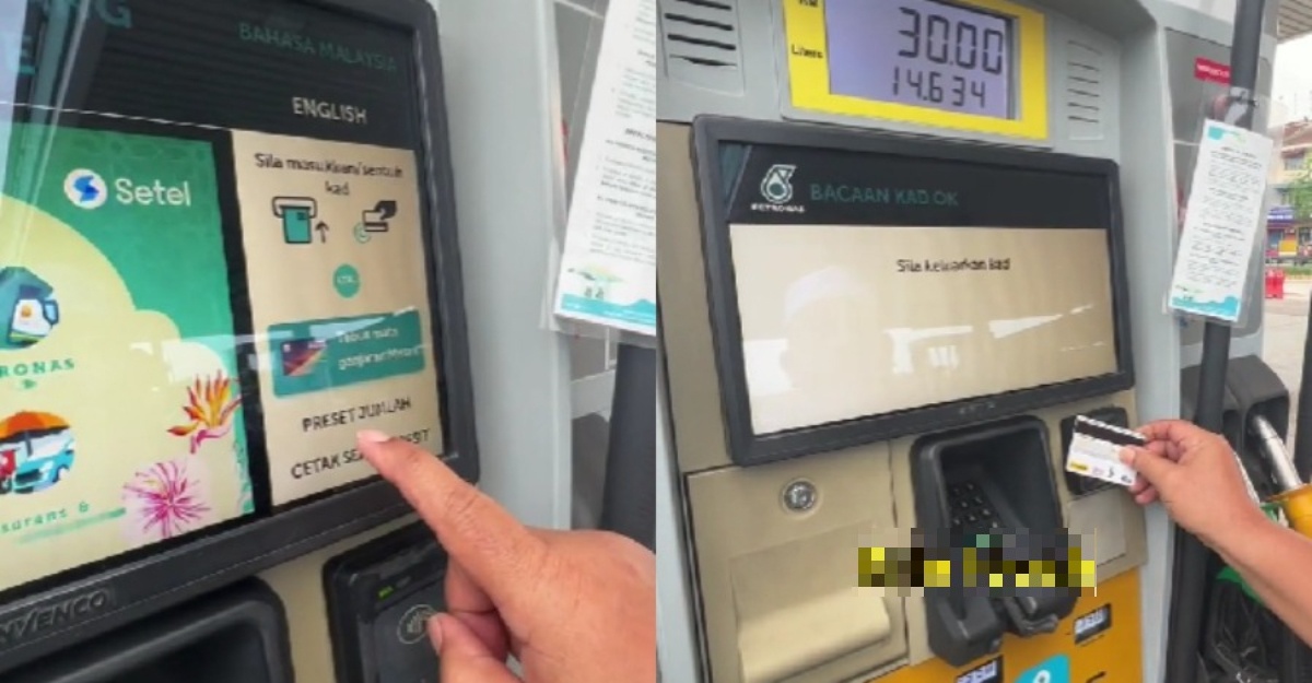 Ini Teknik Isi Minyak Guna Kad Tanpa Perlu Wang Ditahan Bank Dari ...