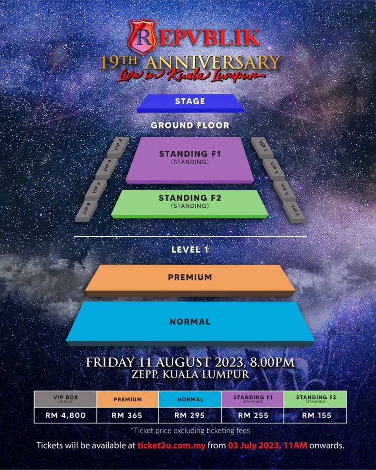 Repvblik Band Ingin Cipta Kenangan Sempena 19th Anniversary Repvblik ...