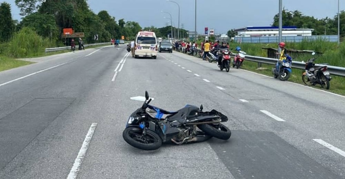 Motosikal Bergesel, Pelajar Tingkatan Tiga Maut Dalam Kemalangan
