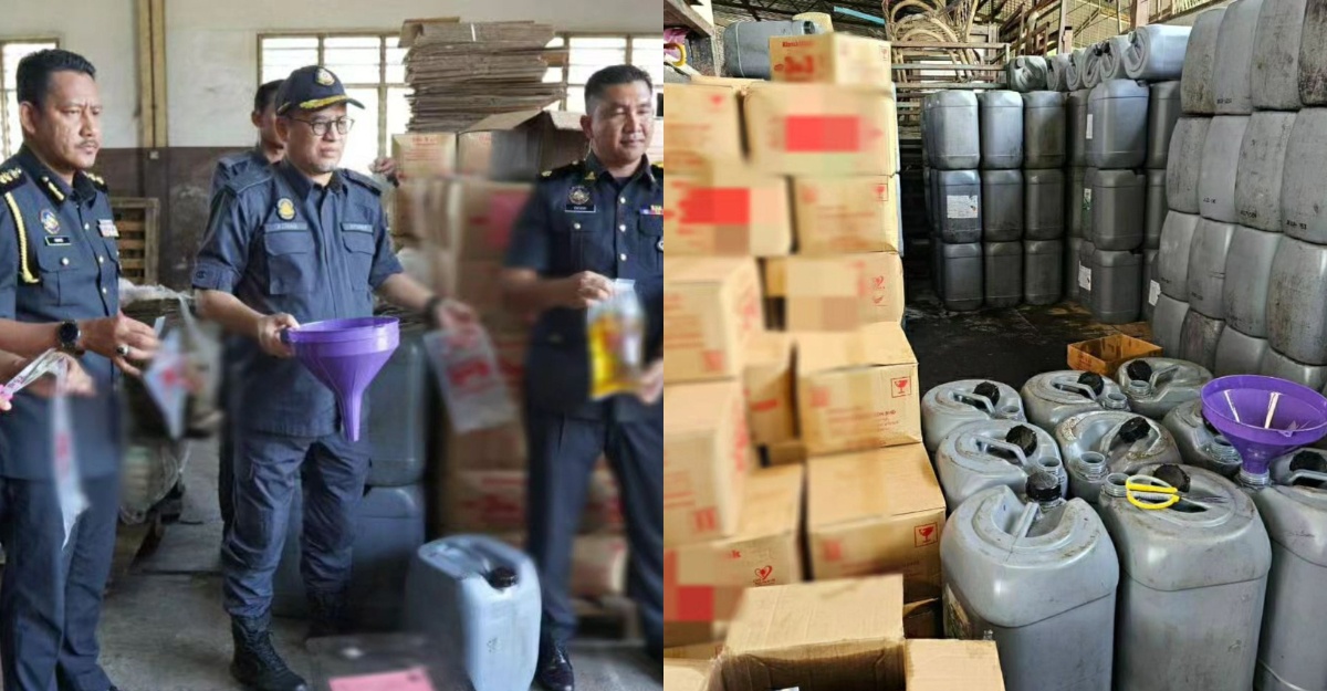 KPDN Kelantan Rampas 2.3 Tan Minyak Masak Bersubsidi