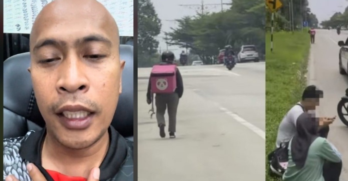 Achey Tampil Bantu "Repair", Dapatkan Semula Motosikal Abang Foodpanda ...