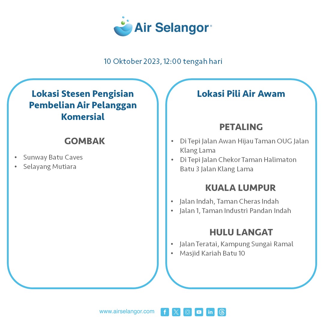 Kerja-Kerja Penambahbaikan, Penyenggaraan & Ganti Aset LRA Sungai Langat Telah Dimulakan