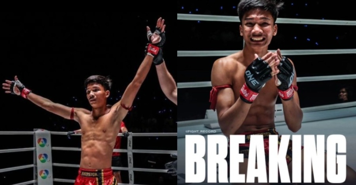 "Fighter" Muda Muaythai Negara, Aliff Rakib Berjaya Dapat Kontrak ONE ...