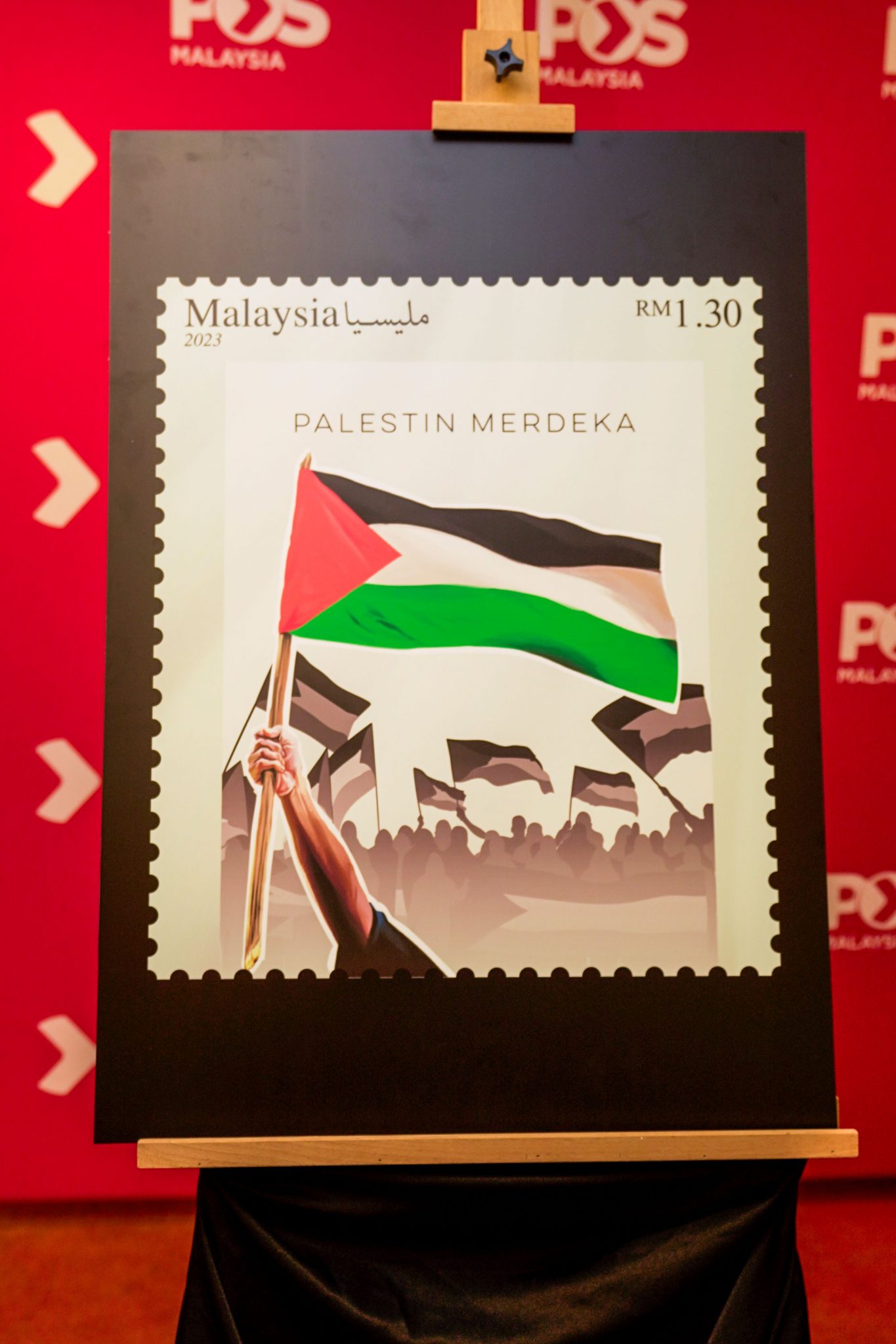 Pos Malaysia Terbitkan Setem Khas & Sampul Hari Pertama “Palestin Merdeka”